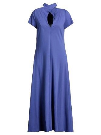 PIERANTONIOGASPARI Cotton Midi Dress - Purple