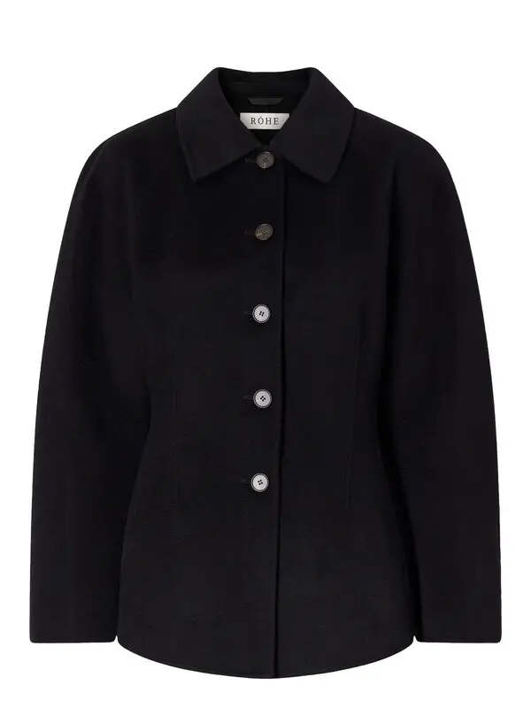 RÓHE Wool And Cashmere-blend Jacket - Black