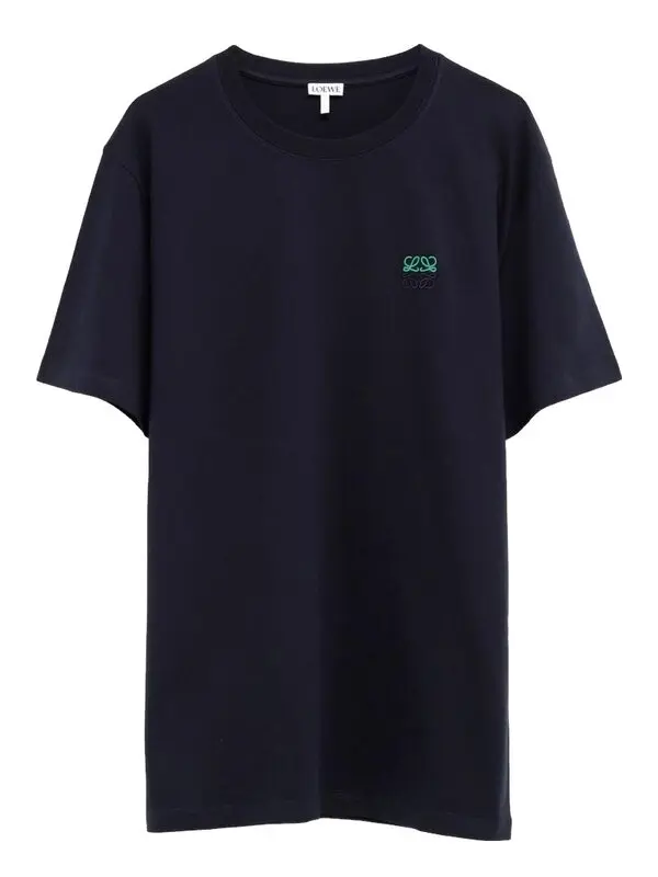 Loewe Anagram Cotton T-shirt - Blue