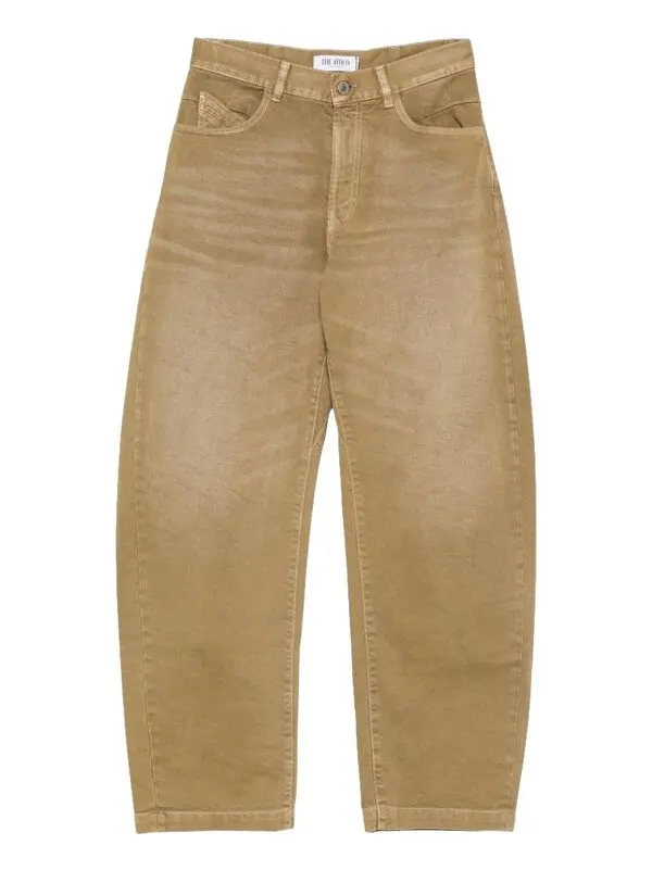 Attico Denim Cotton Jeans - Green