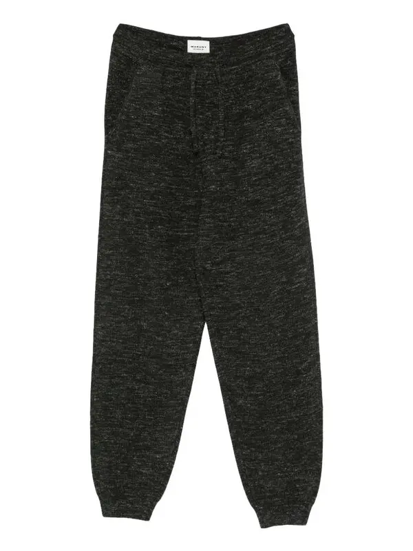 MARANT ETOILE Kira Cotton Sweatpants - Black