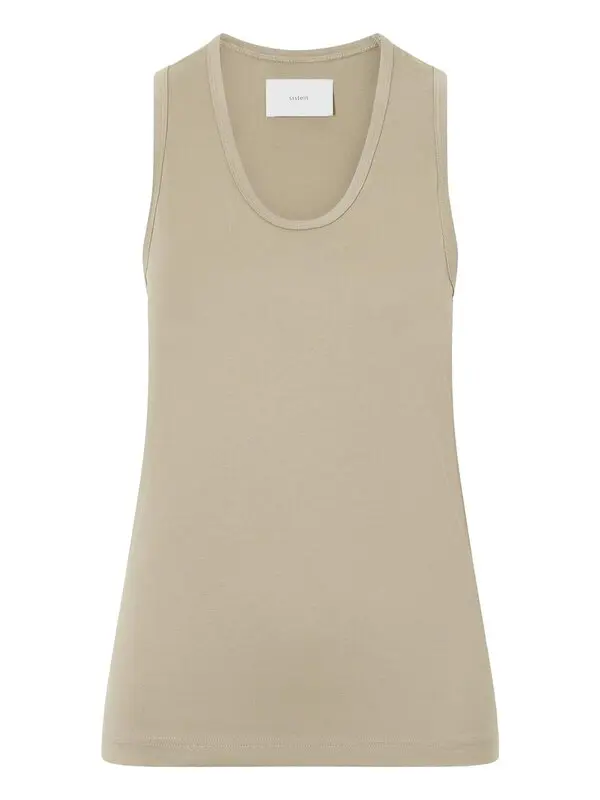SSSTEIN Cotton Tank - Green