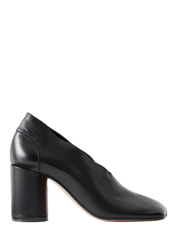 MAISON MARGIELA Court Leather Pumps - Black