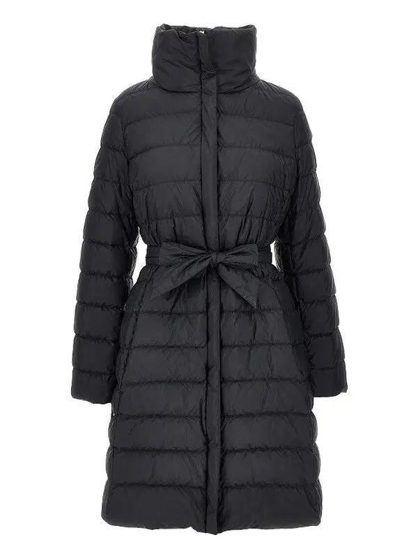 Max Mara Long Padded Down Jacket - Black