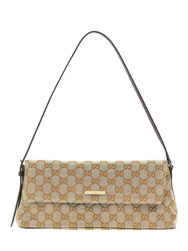 Gucci Gg Original Fabric Madison Shoulder Bag - Beige