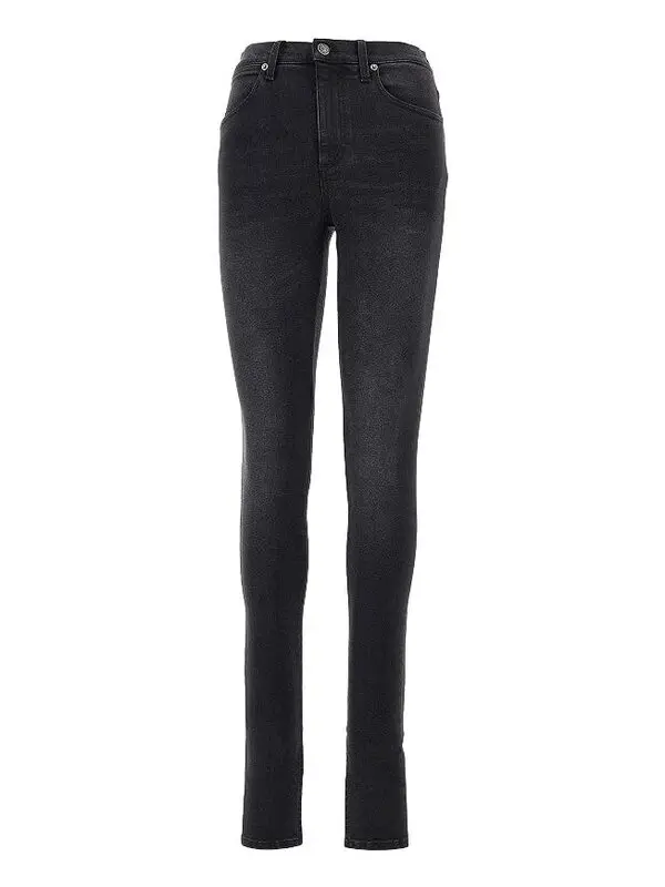 Gucci Délavé Cotton Denim Skinny Jeans - Black