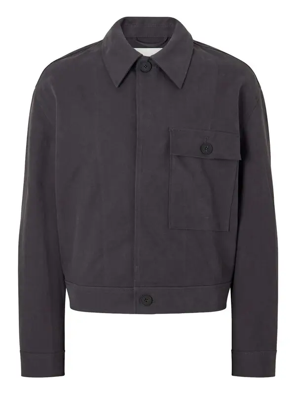Studio Nicholson Drey Cotton-twill Jacket - Gray