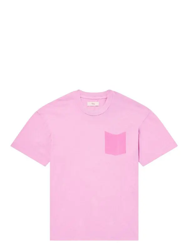 CHERRY LOS ANGELES Printed Cotton-jersey T-shirt - Pink