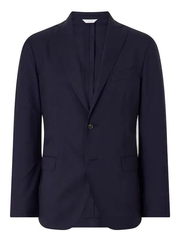 Boglioli Virgin Wool Suit Jacket - Navy
