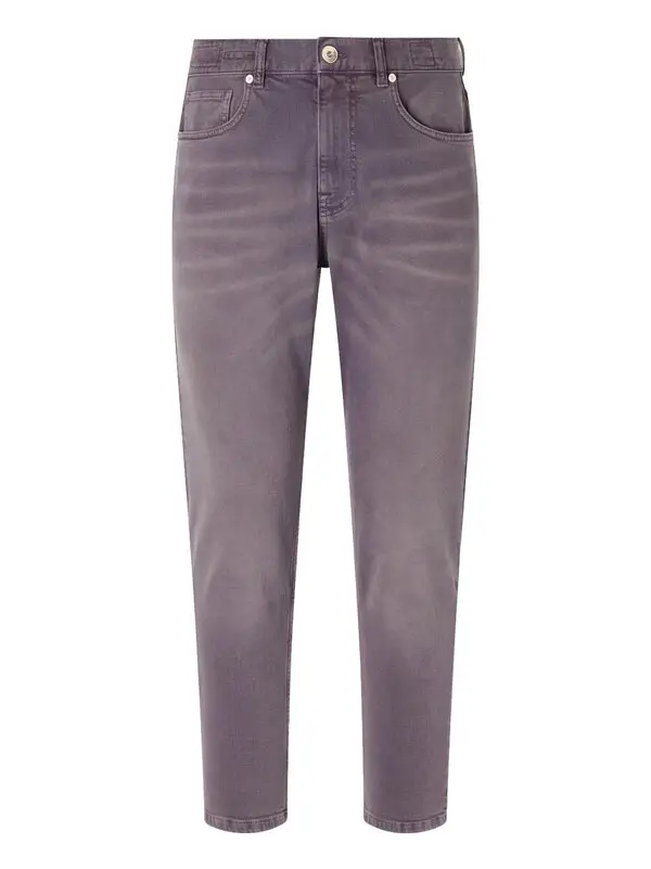 Eleventy Straight-leg Jeans - Gray