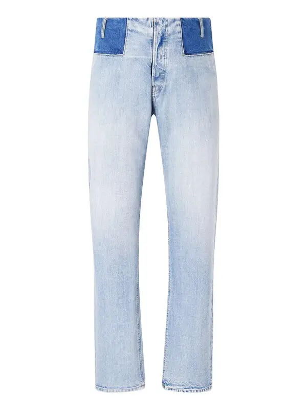 MAISON MARGIELA Waistless Straight-leg Jeans - Blue
