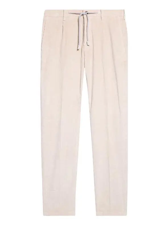 Eleventy Garment-dyed Stretch Corduroy Tapered Leg Trousers - 02n Sand