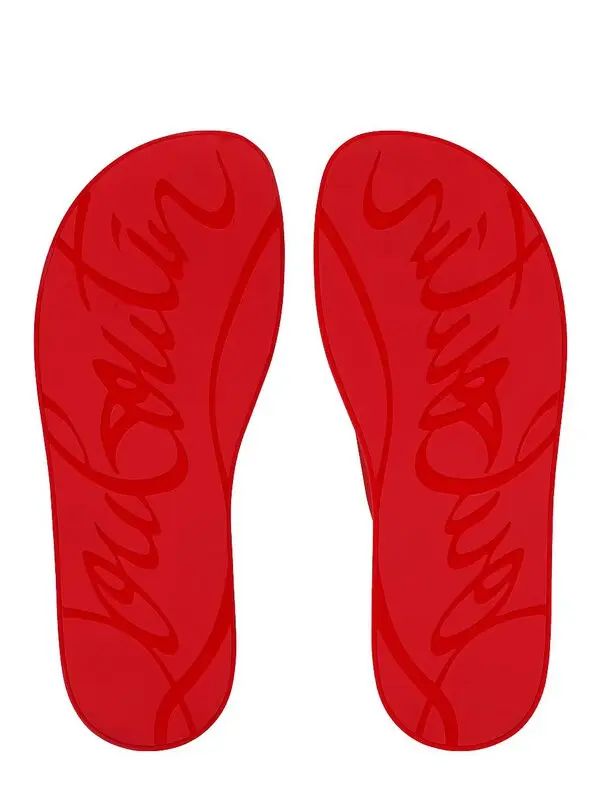 CHRISTIAN LOUBOUTIN The Summer Flip Flop - Loubi
