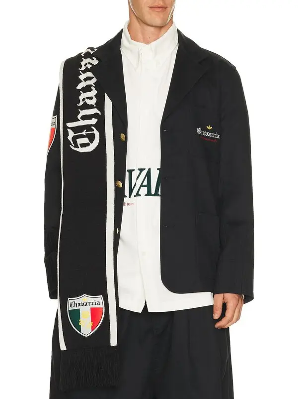 ADIDAS ORIGINALS X Willy Chavarria Premium Blazer - Black