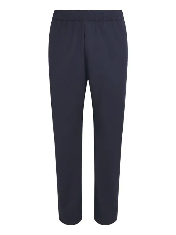 Barena Venezia Wool-blend Drawstring Trousers - Navy