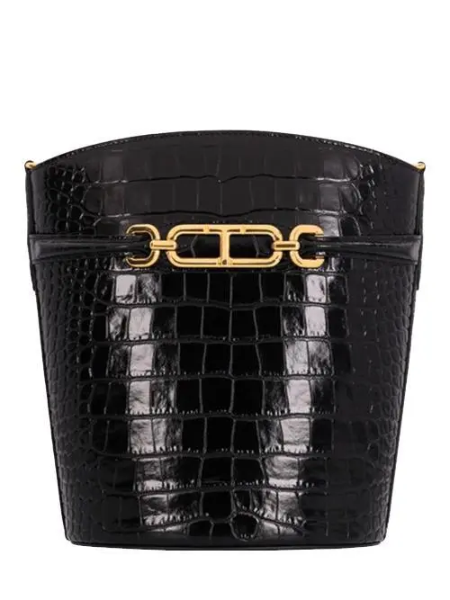 TOM FORD Medium Whitney Bucket Bag - Black