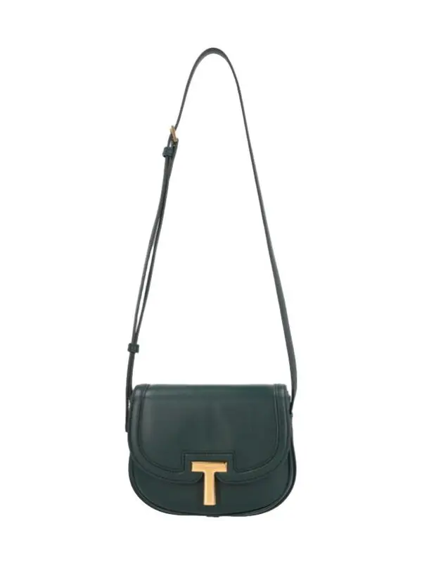 TOM FORD Mini Flap Shoulder Bag - Green