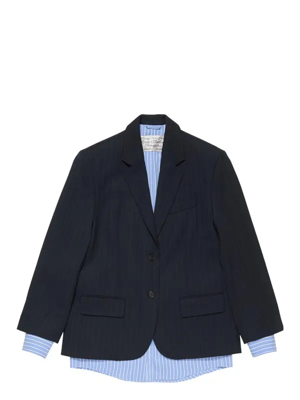 Acne Studios Layered Suit Jacket - Black
