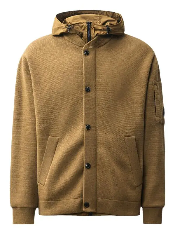 C.P. COMPANY Reversible Buttoned Jacket - Beige