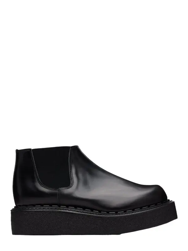 Comme Des Garçons Platform Chelsea Boots - Black