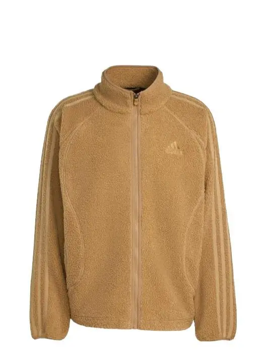ADIDAS ORIGINALS Fleece Teamgeist Track Jacket - Nude