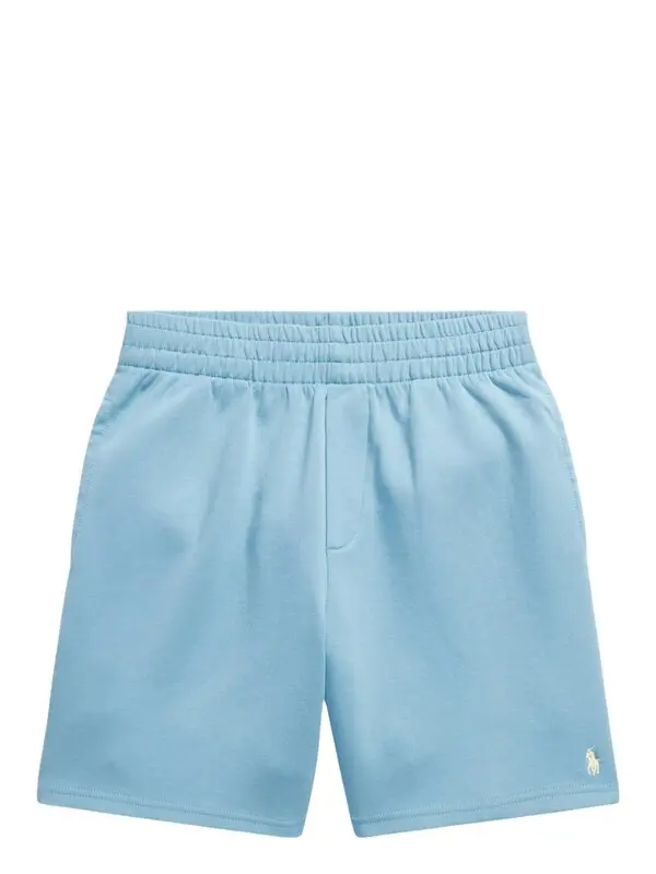 Ralph Lauren Elastic Waist Logo Shorts - Blue