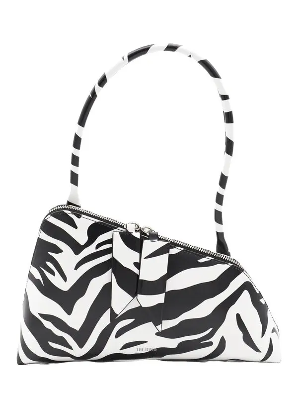 Attico The Sunrise Zip-up Shoulder Bag - Multi