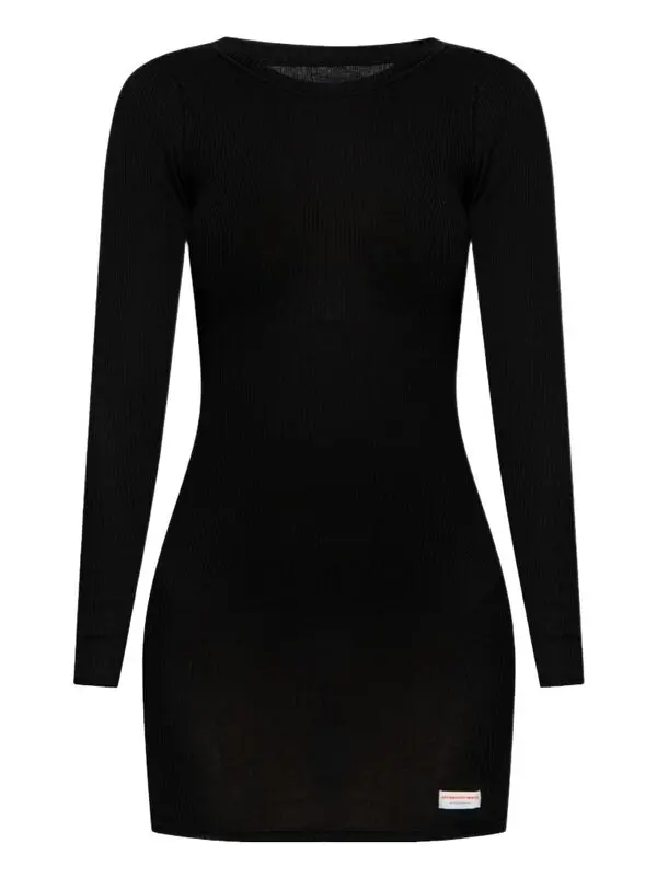 Alexander Wang Long-sleeved Dress - Black