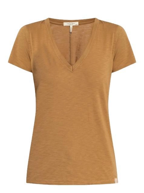 Rag & Bone The Slub Vee T-shirt - No