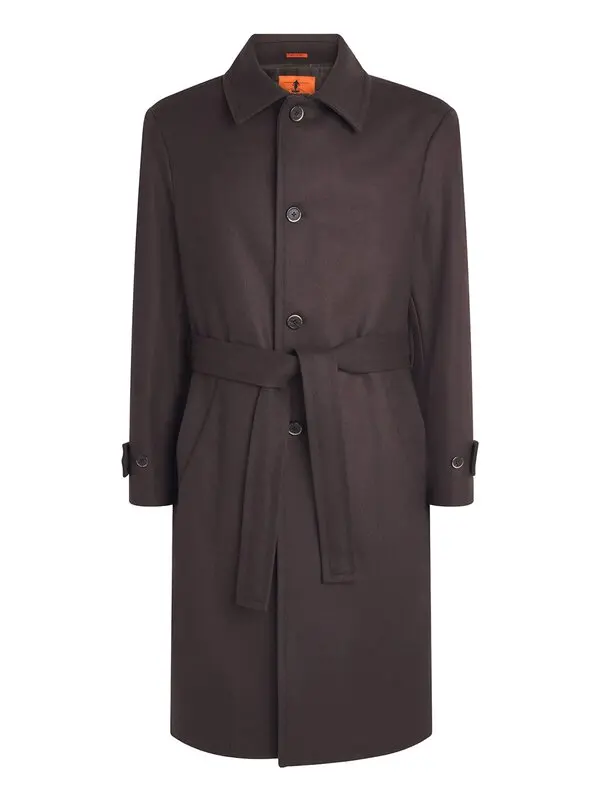 Barena Venezia Wool-blend Longline Overcoat - Brown