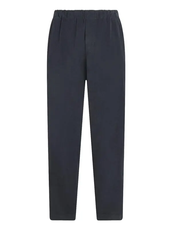 Barena Venezia Pleated Stretch-cotton Trousers - Black