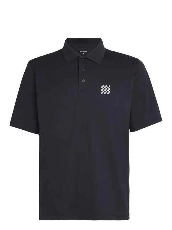 MANORS Course Polo Shirt - Black