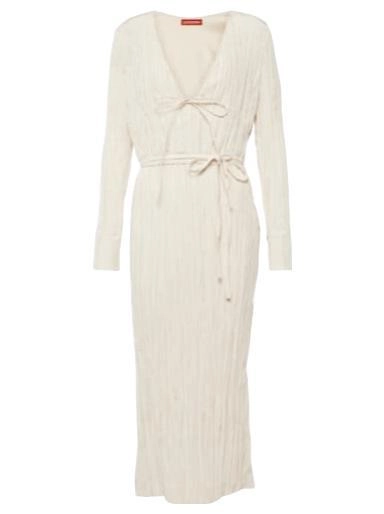 Altuzarra Carol Tie-detail Midi Dress - White