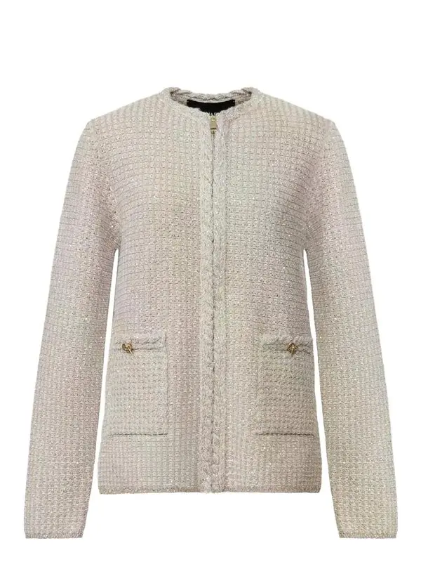 Fabiana Filippi Sequin-embellished Bouclé Jacket - Neutrals