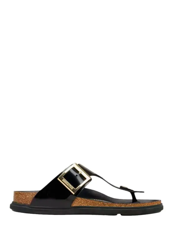 BIRKENSTOCK Gizeh Droplet Sandals With Side Buckle - Black