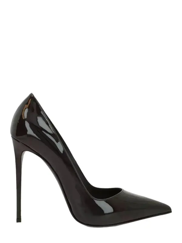 LE SILLA Bella Pointed-toe Patent Pumps - Brown