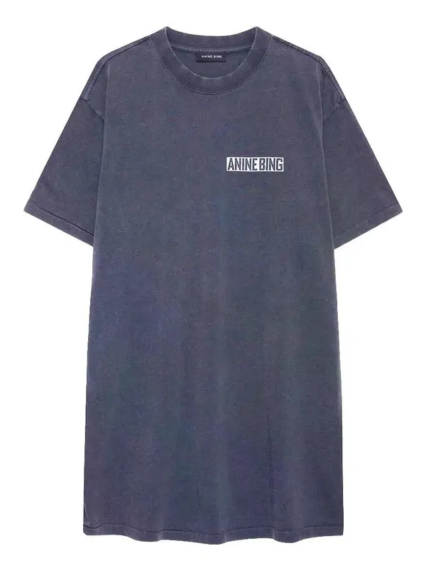 ANINE BING Beth Mini Dress Palm - Grey