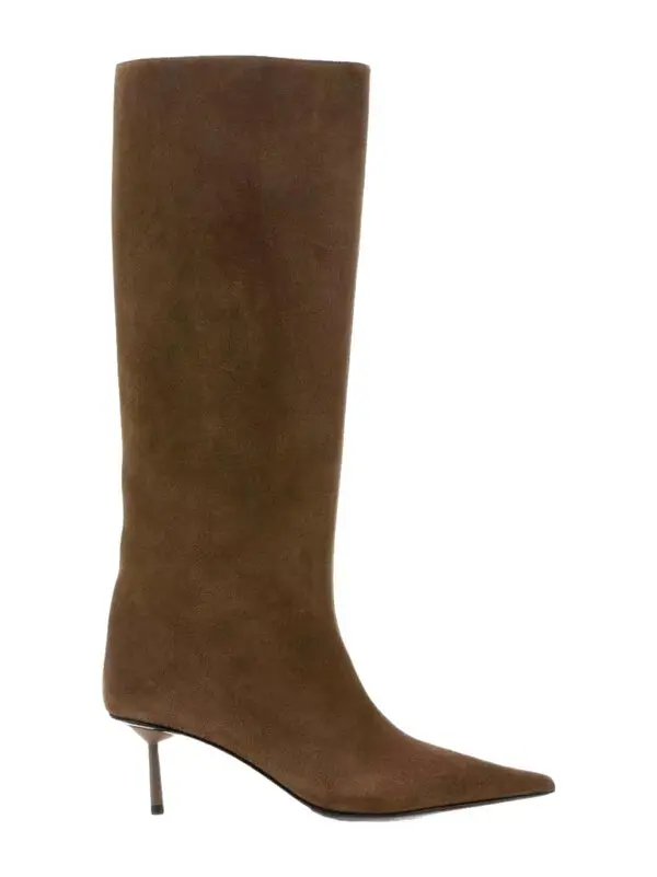 LE SILLA Bella Pointed-toe Boots - Brown
