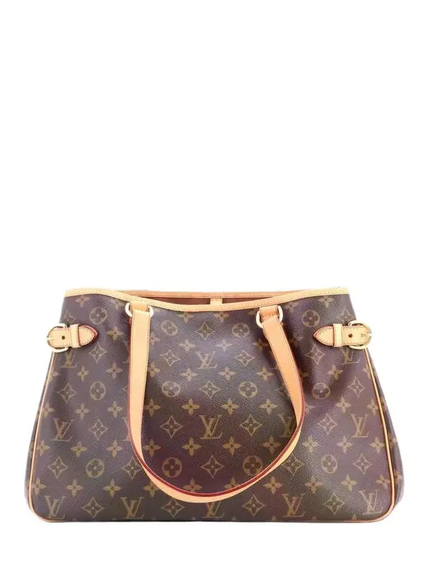 LOUIS VUITTON Batignolles Horizontal Tote Bag Monogram Canvas - Brown