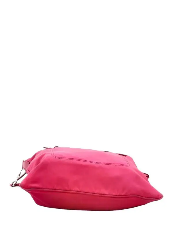 Prada Tessuto Messenger Bag - Pink