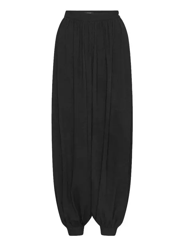 ROTATE BY BIRGER CHRISTENSEN Balloon Pleated Pants - Black
