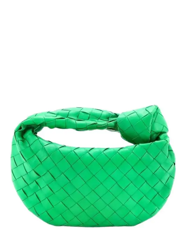 Bottega Veneta Jodie Intrecciato Nappa Mini Hobo Bag - Green