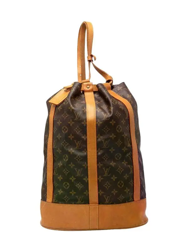 LOUIS VUITTON Monogram Randonnee Gm Backpack - Brown
