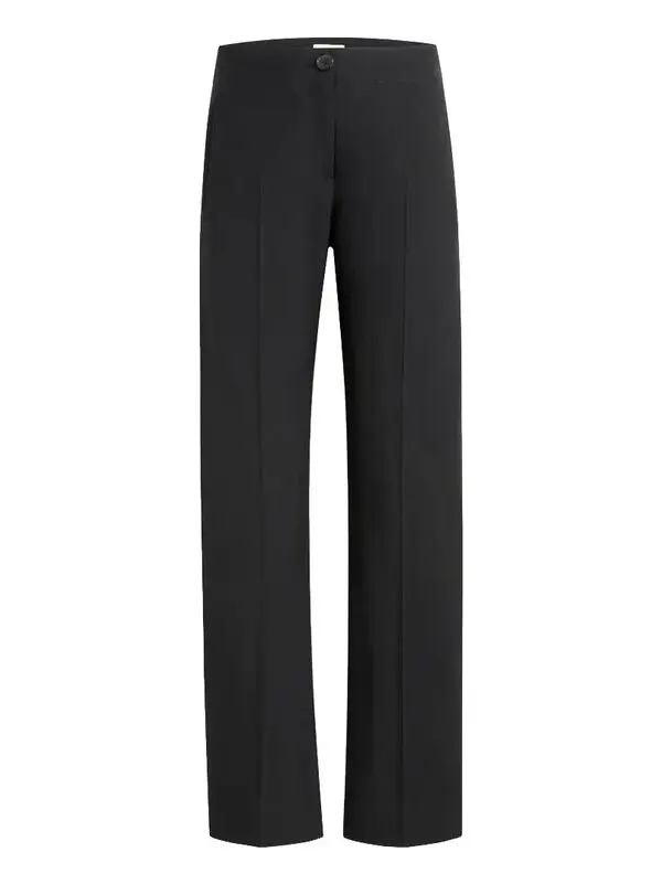 Khaite Mita Wool Trousers - Black