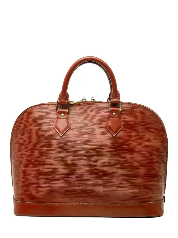 LOUIS VUITTON Epi Alma Pm Handbag - Brown