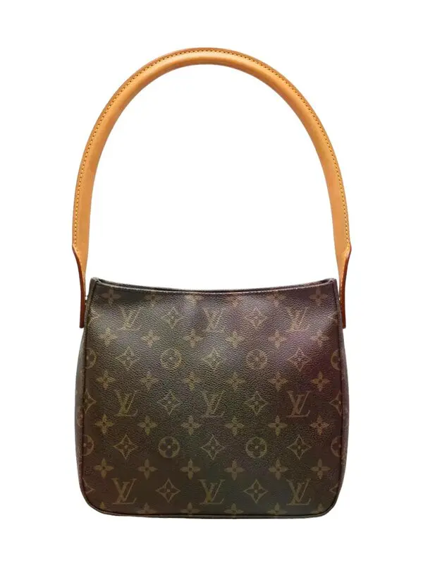 LOUIS VUITTON Monogram Looping Mm Shoulder Bag - Brown