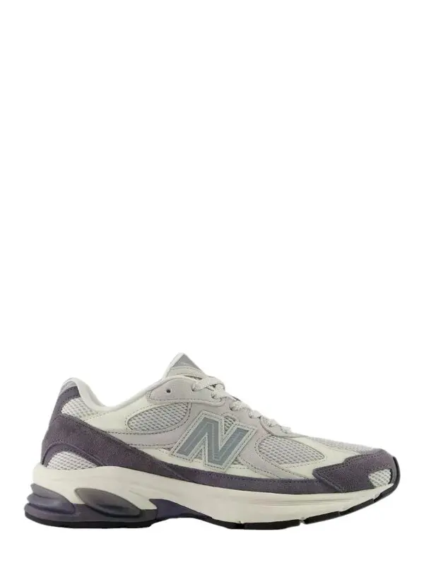 NEW BALANCE Suede Panelled Mesh Sneakers - Neutrals