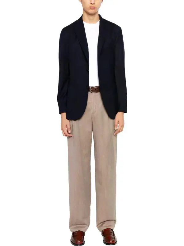 Boglioli Linen K-jacket - Blue