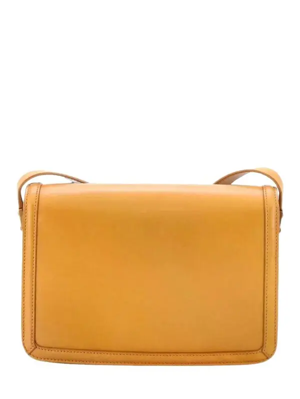 Saint Laurent Solferino Leather Shoulder Bag - Brown