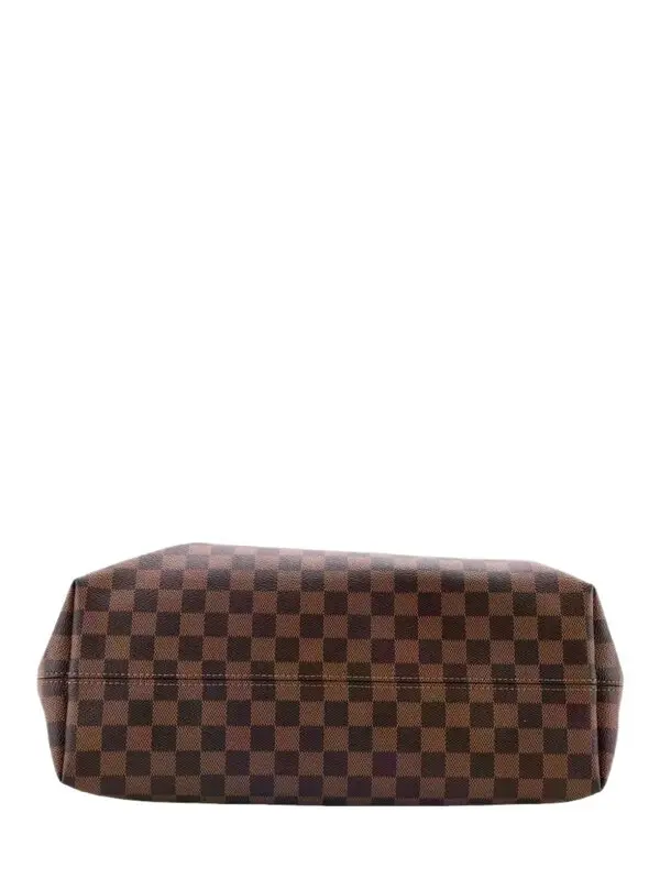 LOUIS VUITTON Damier Mm Hobo Bag - Brown
